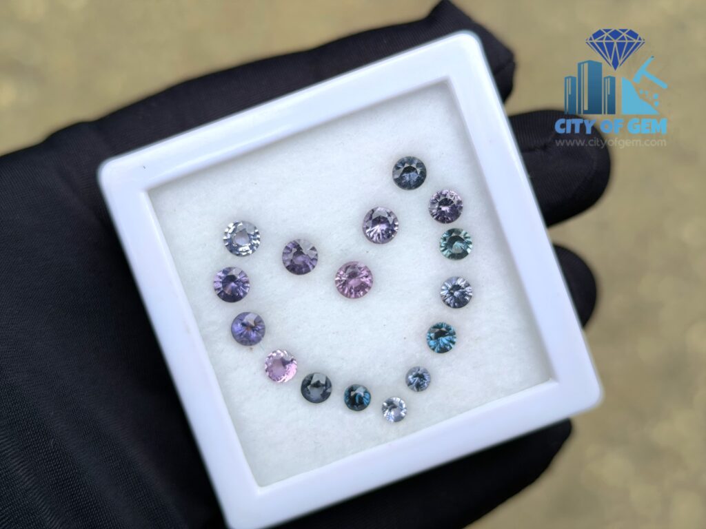 Natural Spinel Round Collection for Jewelry Designs