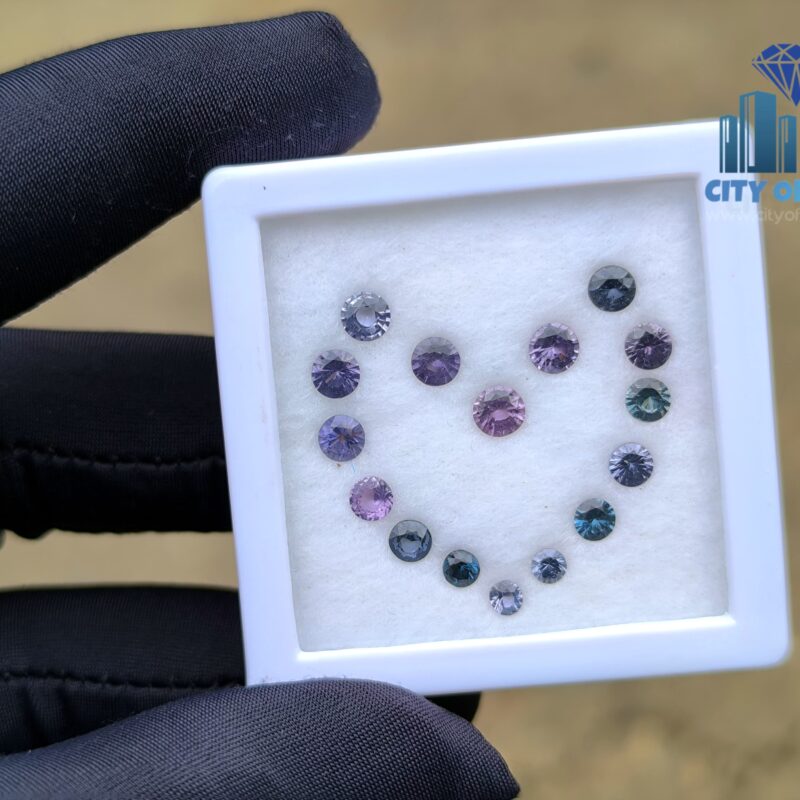 Natural Spinel Round Collection for Jewelry Designs
