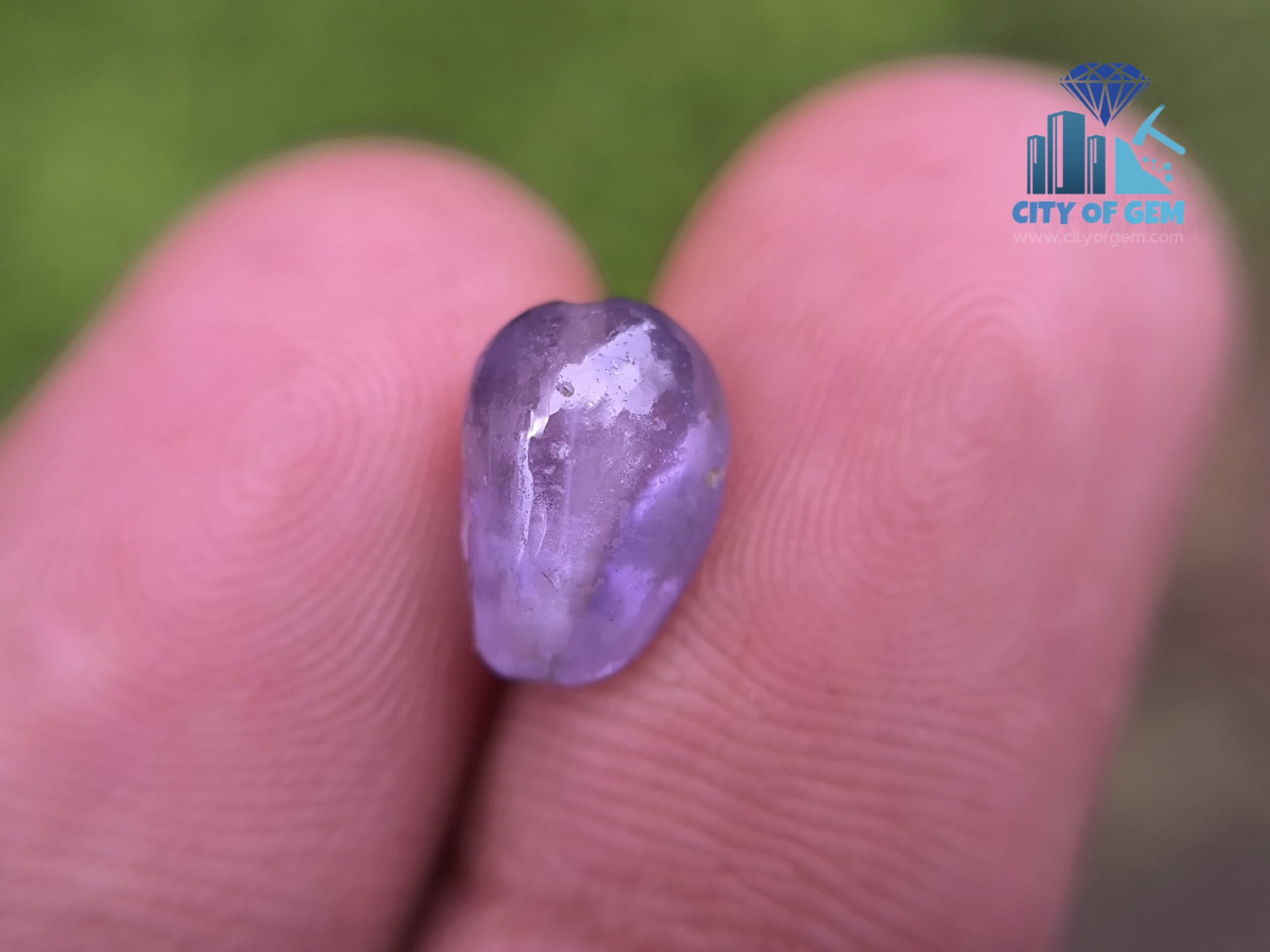 Ancient Natural Violet & Yellow Mukkaru Beads from Ancient Galpaya ...