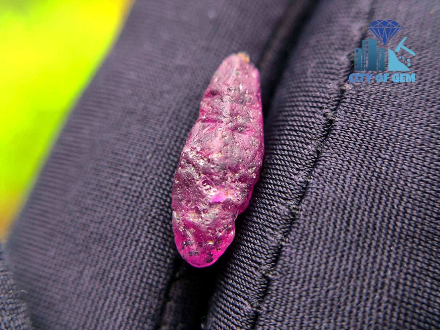Ceylon Natural Ruby Crystal