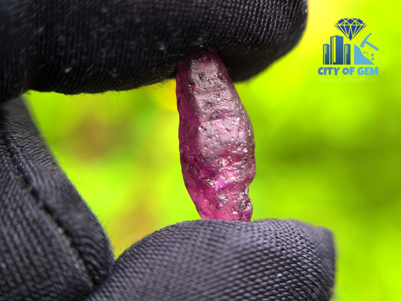 Ceylon Natural Ruby Crystal
