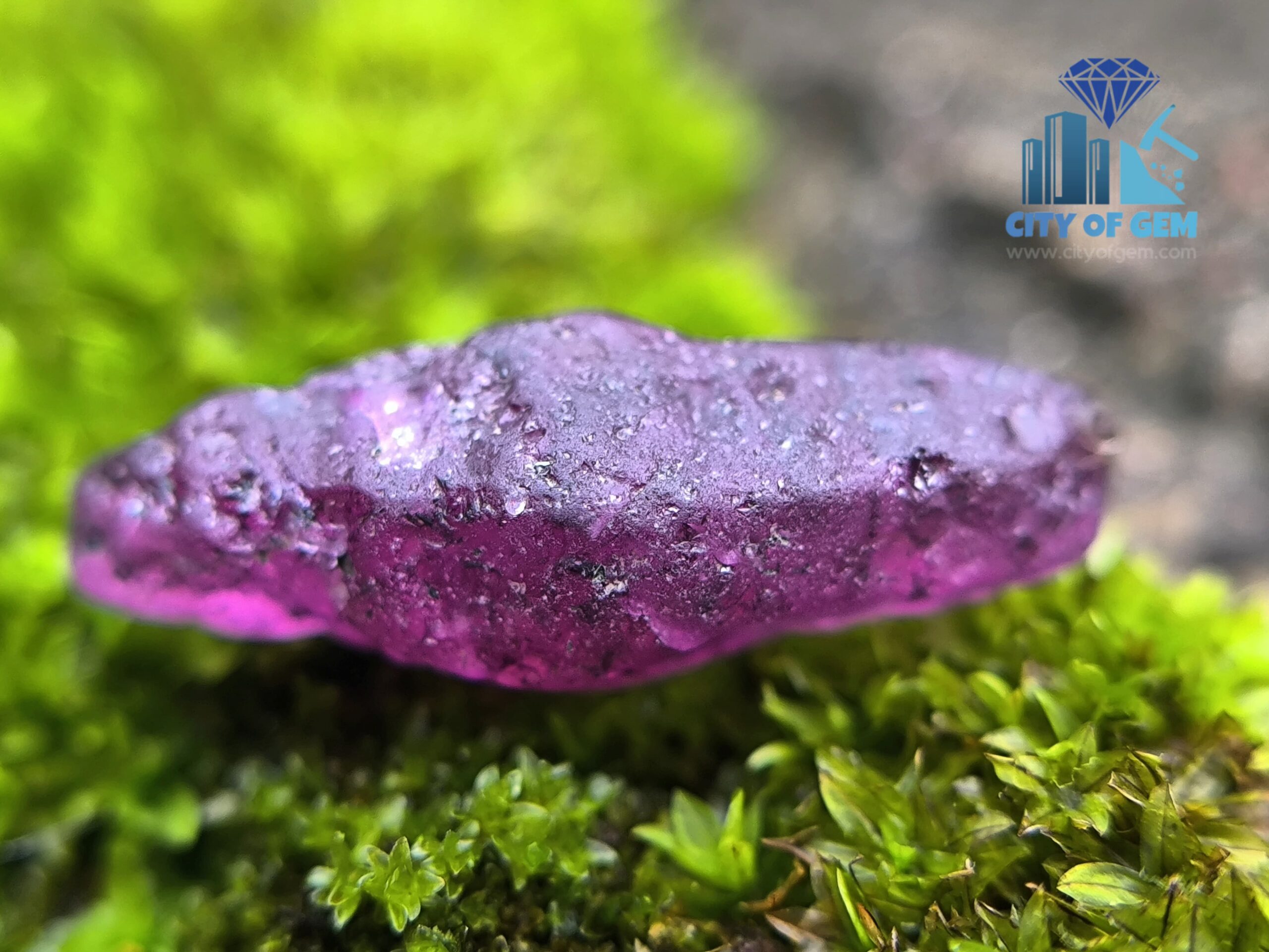 Ceylon Natural Ruby Crystal