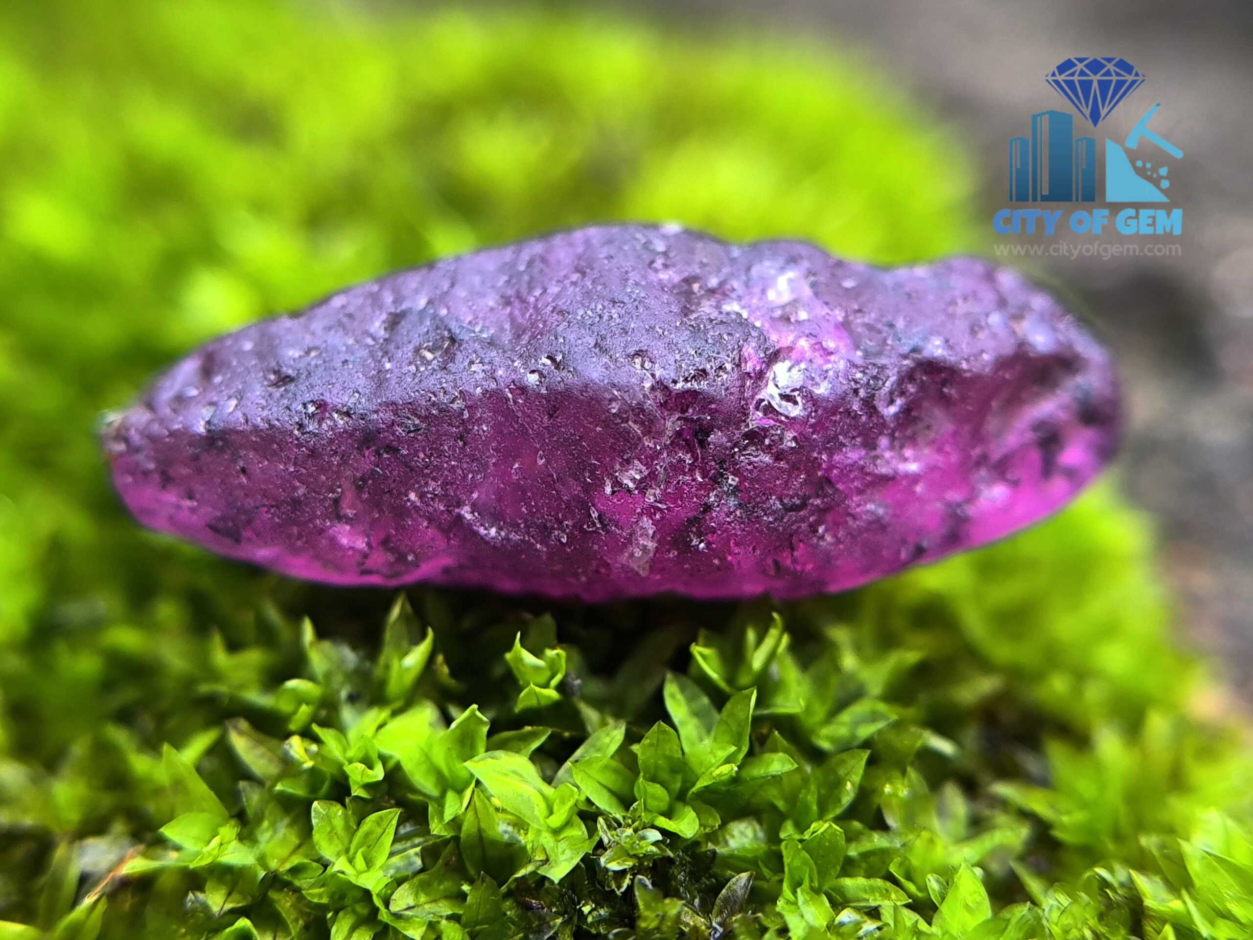 Ceylon Natural Ruby Crystal