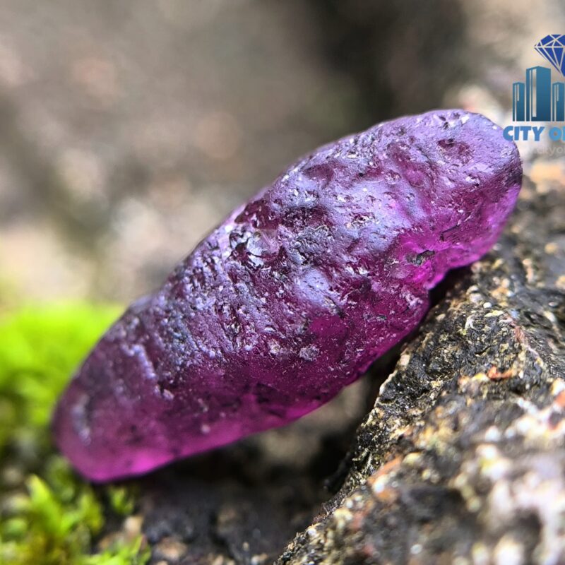 Ceylon Natural Ruby Crystal