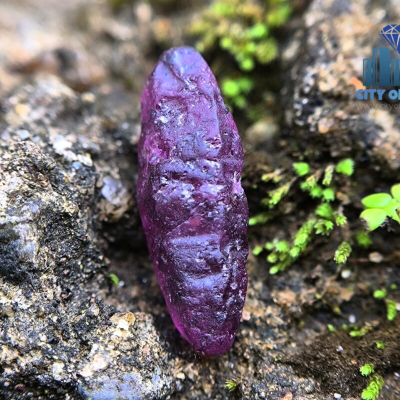 Ceylon Natural Ruby Crystal