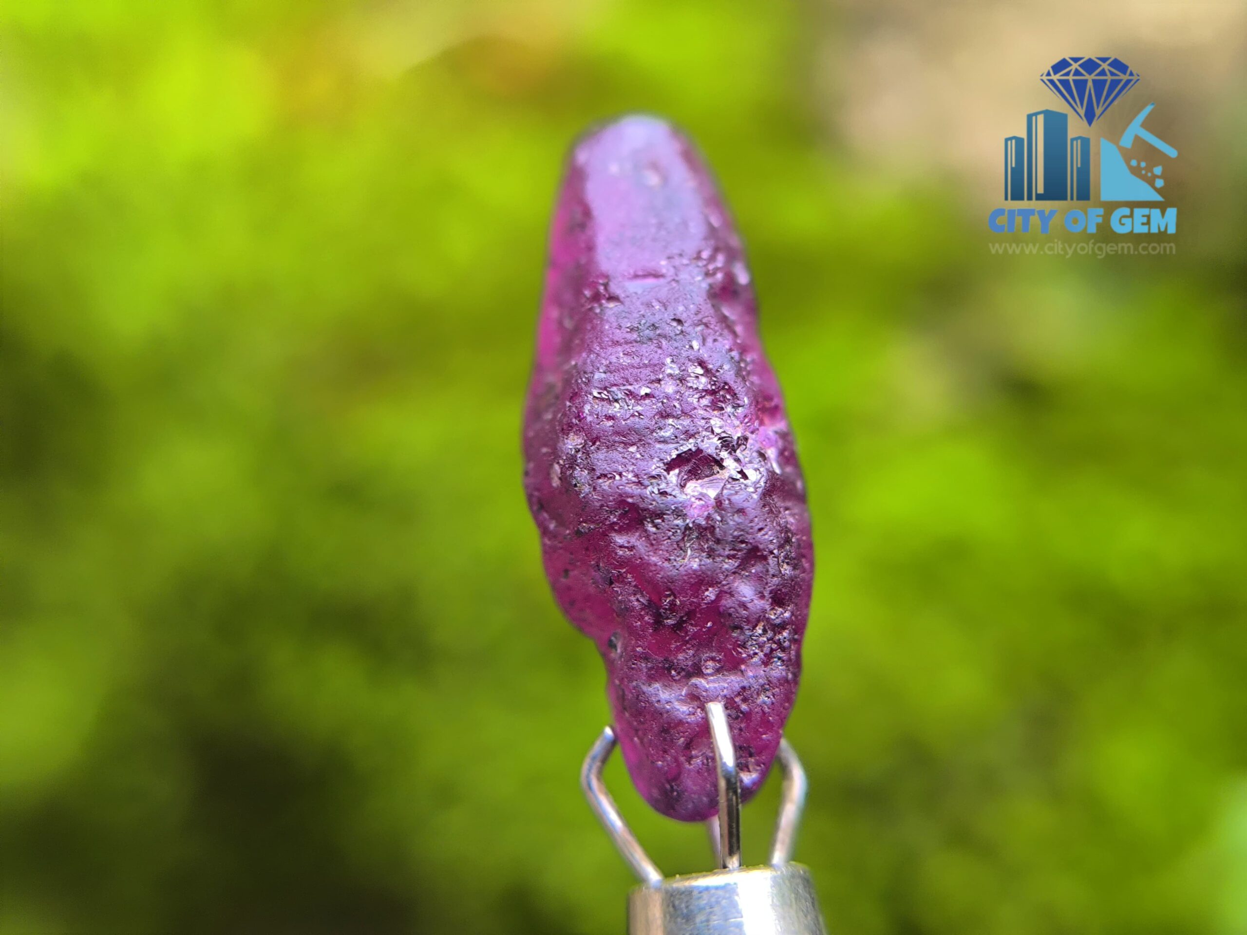 Ceylon Natural Ruby Crystal