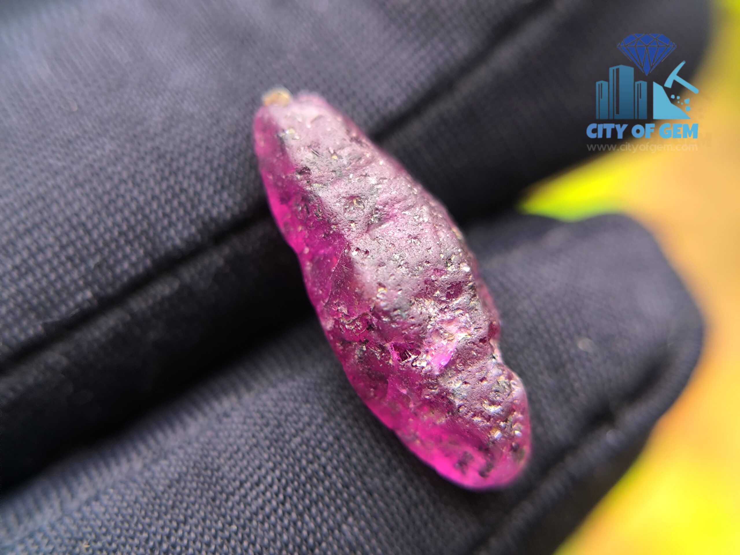 Ceylon Natural Ruby Crystal