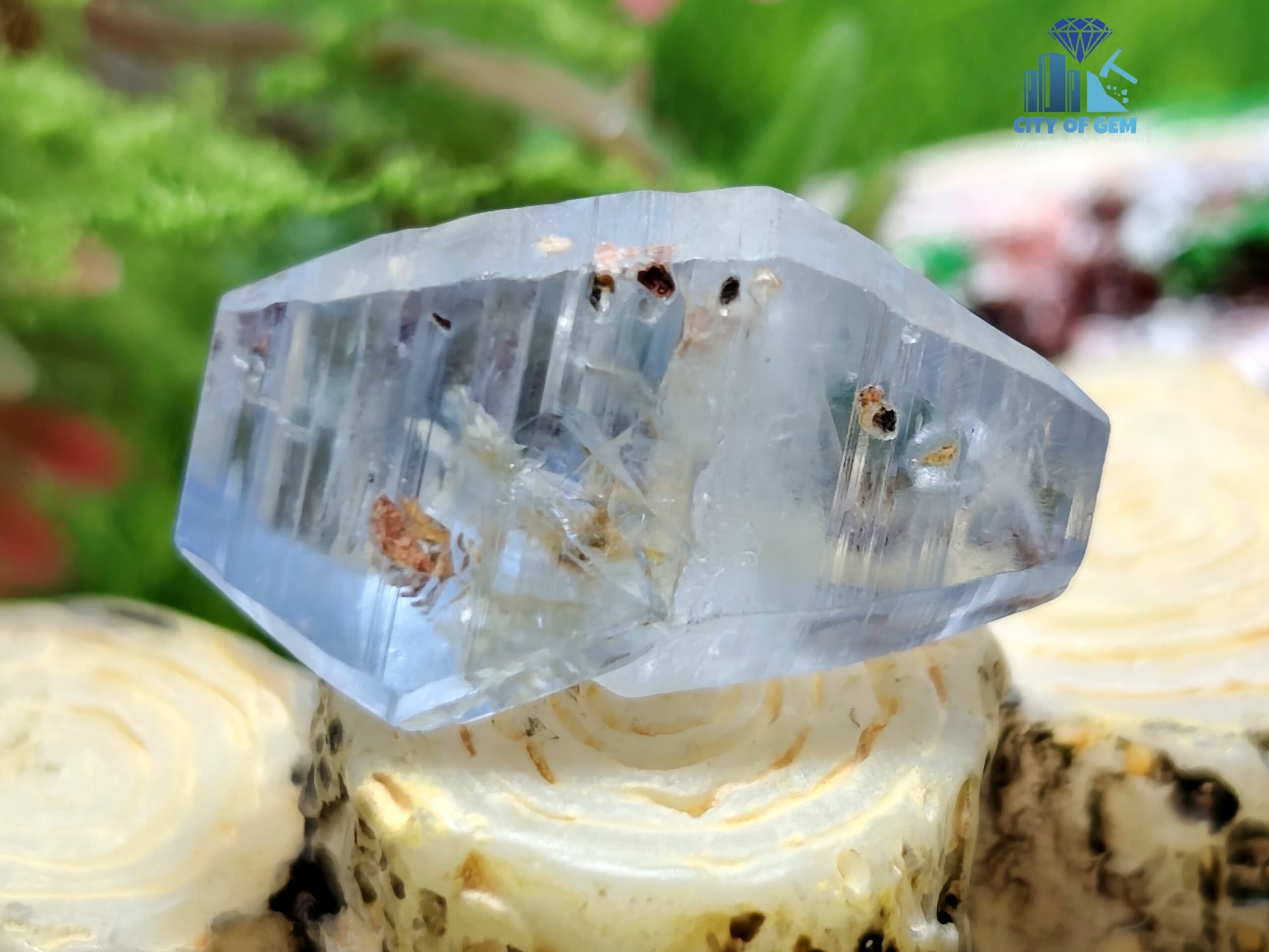 Ceylon Natural Double Terminated Bipyramidal Complete Crystal