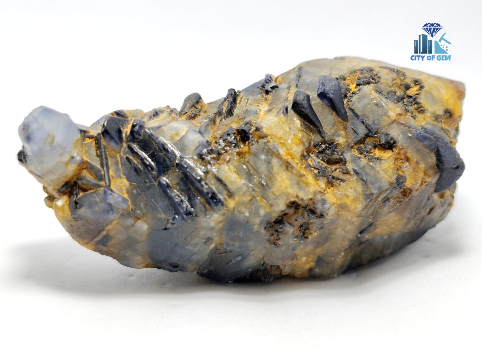 Godzilla Crystal - Ceylon Natural Huge Blue Sapphire Crystal with ...