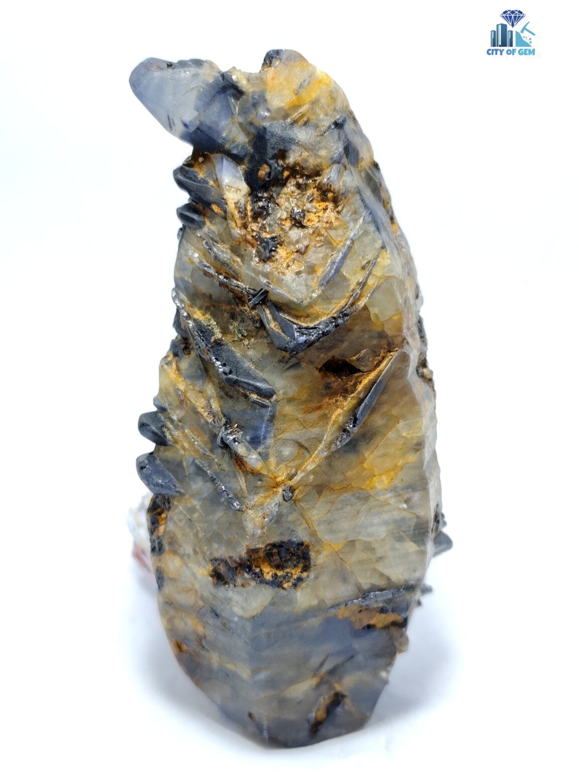 Godzilla Crystal - Ceylon Natural Huge Blue Sapphire Crystal with ...
