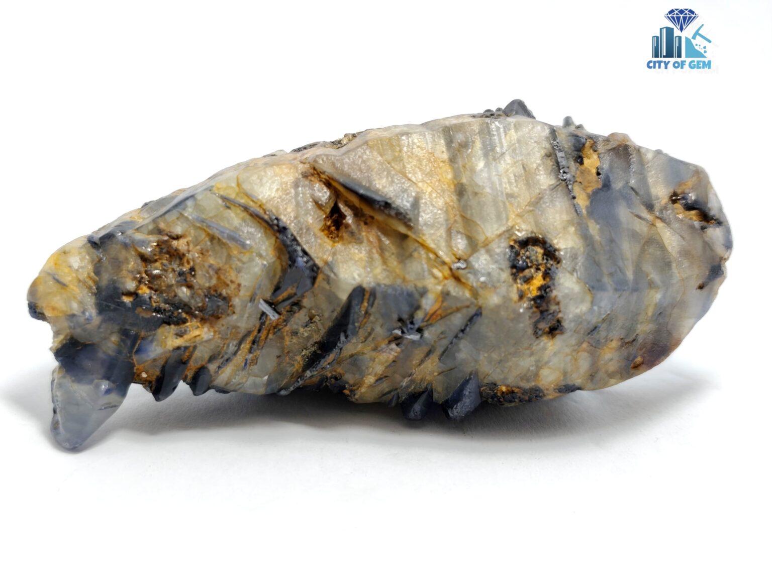 Godzilla Crystal - Ceylon Natural Huge Blue Sapphire Crystal with ...