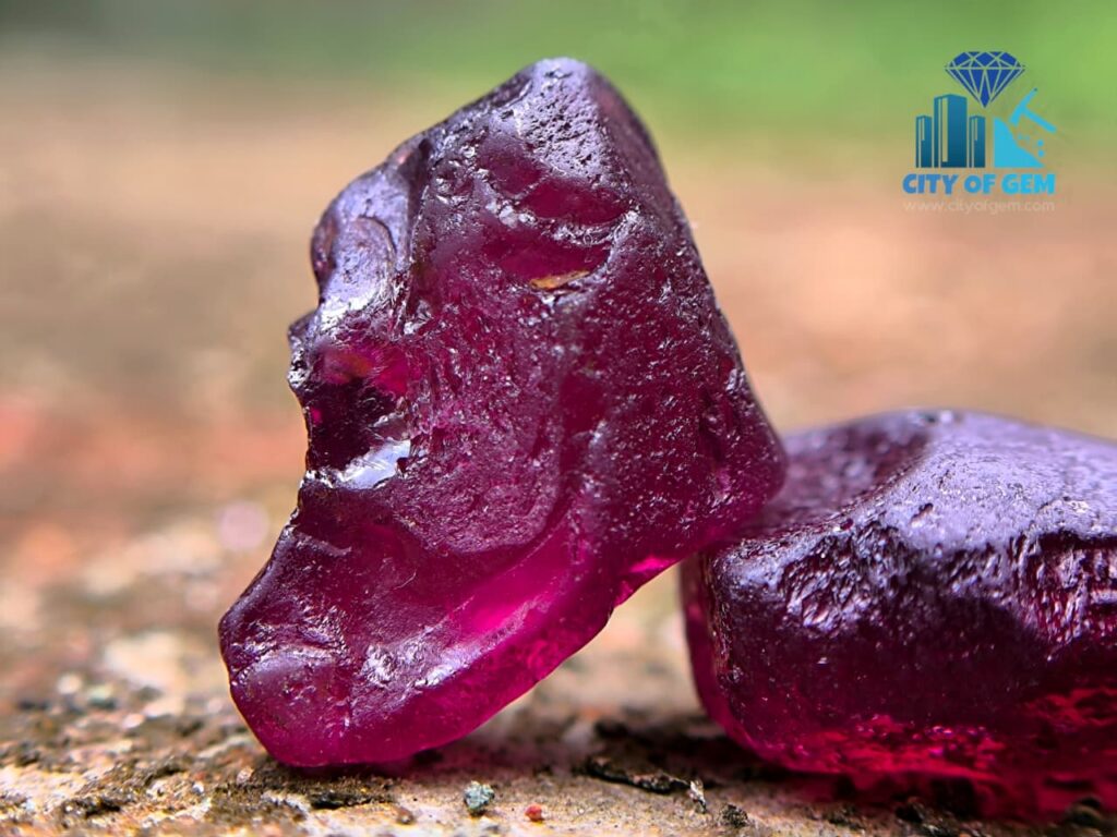 Ceylon Natural Garnet Facet Grade Rough – Pyrope Almandine & Rhodolite ...