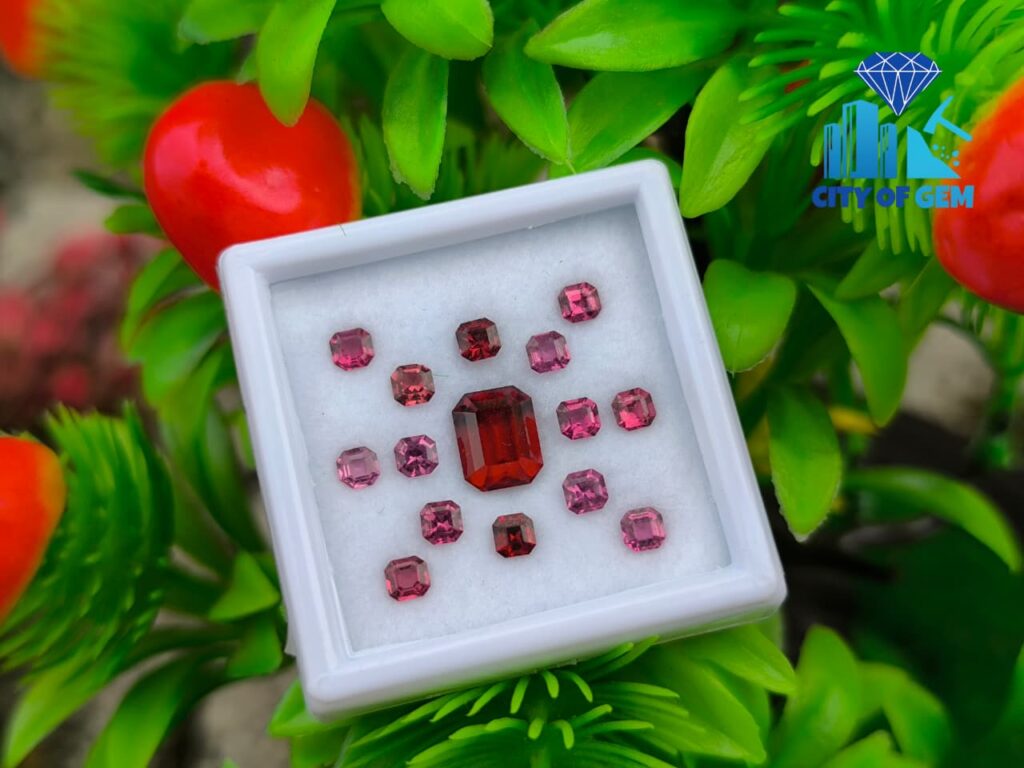 Ceylon Natural Garnet Collection for Jewellery Design